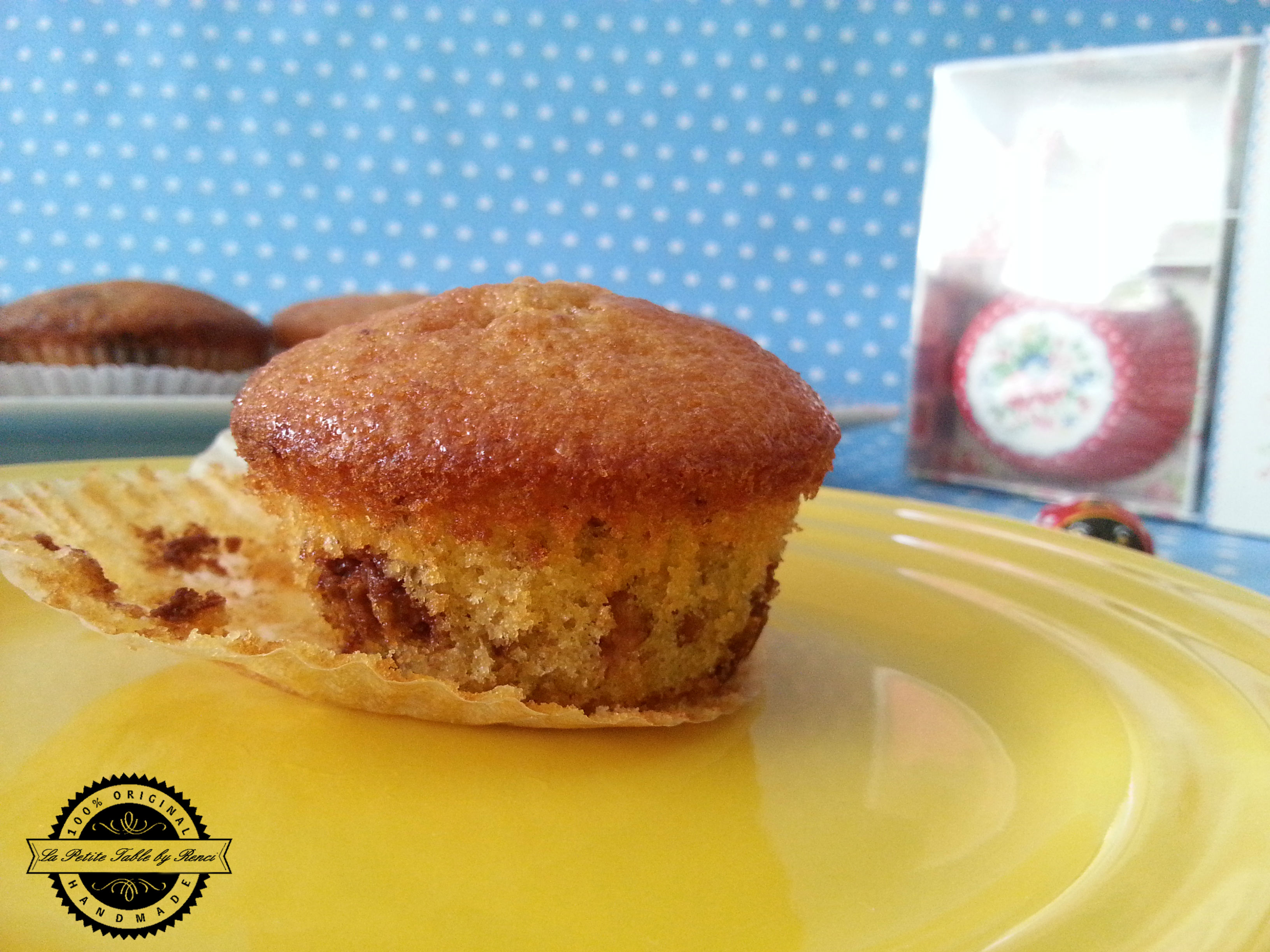 Muffini sa orasima i komadicima cokolade | La Petite Table